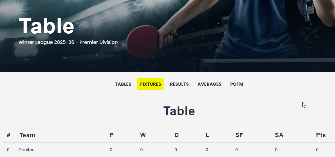 Downloading Fixtures for your Club or Team – Table Tennis England Help ...